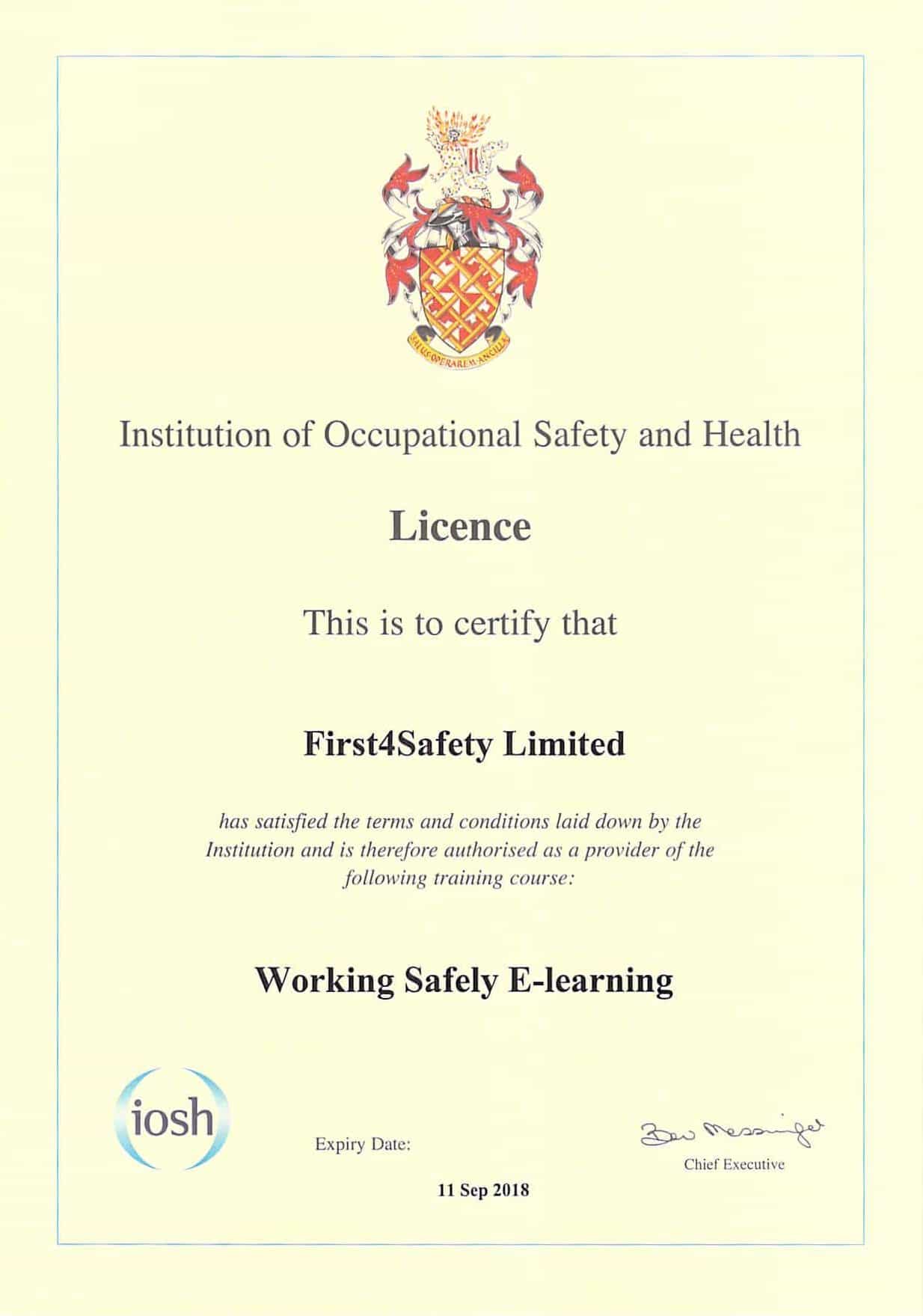 IOSH Questions And Answers IOSH Questions And Answers
